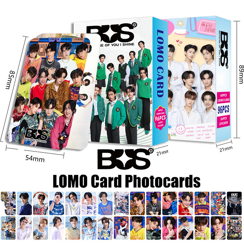 Kpop 96 ชิ้น/กล่อง Photocards Bus All Debut Photocard เพราะคุณ I Shine ...