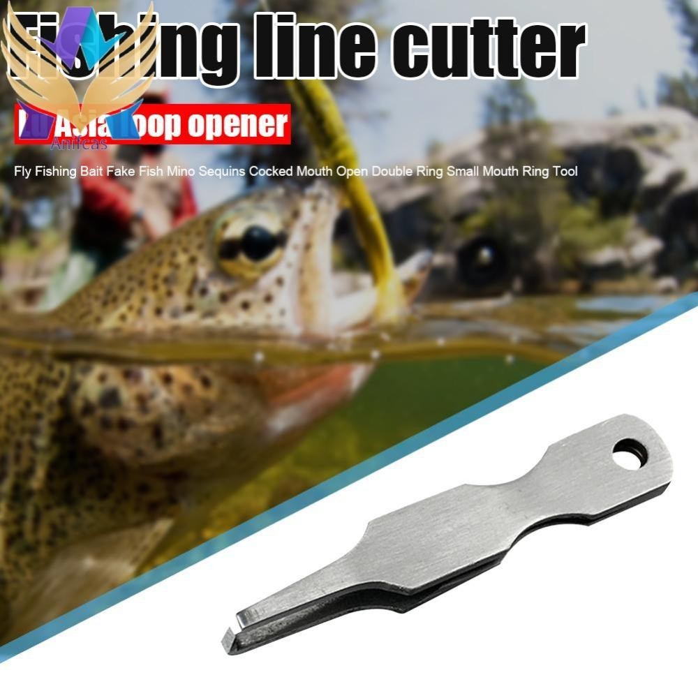 เครื่องตัดสายตกปลามัลติฟังก์ชั่น Nippers Lure Loop Ring เปิดคีม ...