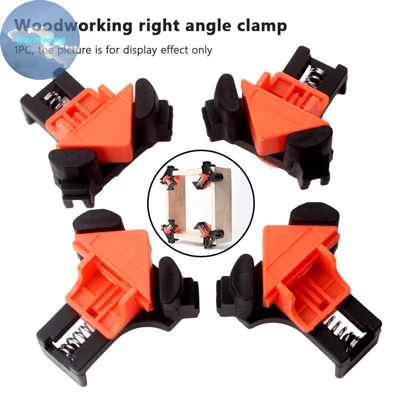Warmwing 1 PC Quick ปรับเครื่องมือเฟอร์นิเจอร์ยึด 90 องศามุม Clamps งานไม้มุมฤดูใบไม้ผลิคลิปมุม ...