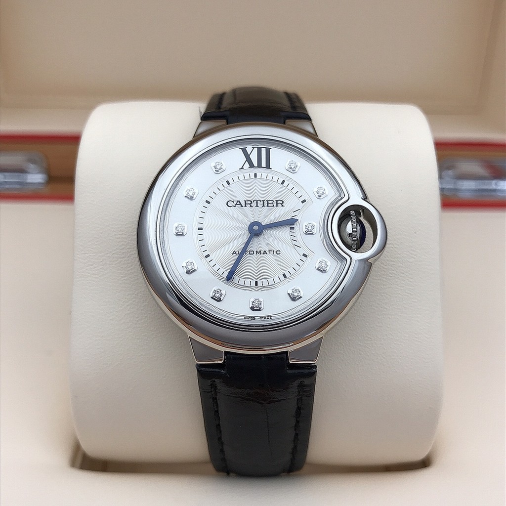 Cartier Cartier Blue Balloon Stainless Steel 33 Watch เส้นผ่านศูนย์กลาง ...