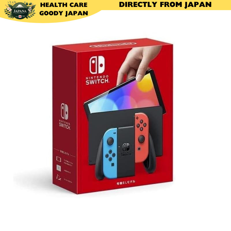 Nintendo Switch (OLED Model) Joy-Con (L) Neon Blue / (R) Neon Red | Shopee Thailand