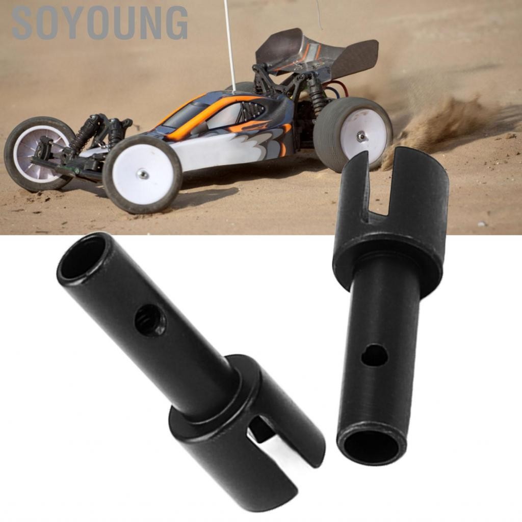 Soyoung RC Wheel Stub Stub Steel Steel Axles ส่วนสำหรับ 1/8 ยานพาหนะ ...