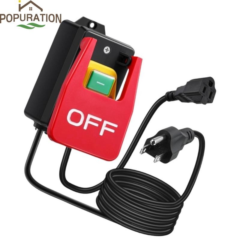 Pop Router ตารางสวิทช์ 110V ถึง 120V เฟสเดียวบนสวิทช์ Magnetic Paddle ...