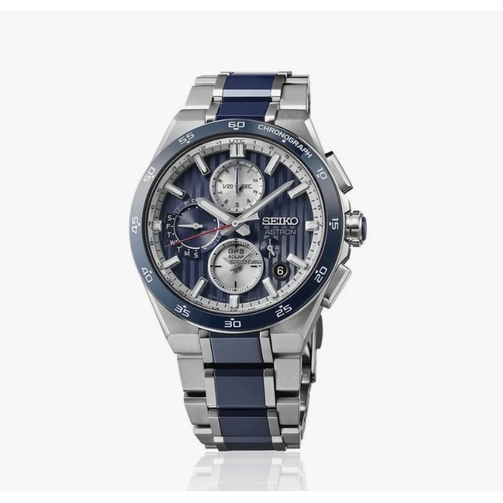 JDM MAR WATCH★Seiko SBXC181 Astron solar radio GPS titanium analog ...