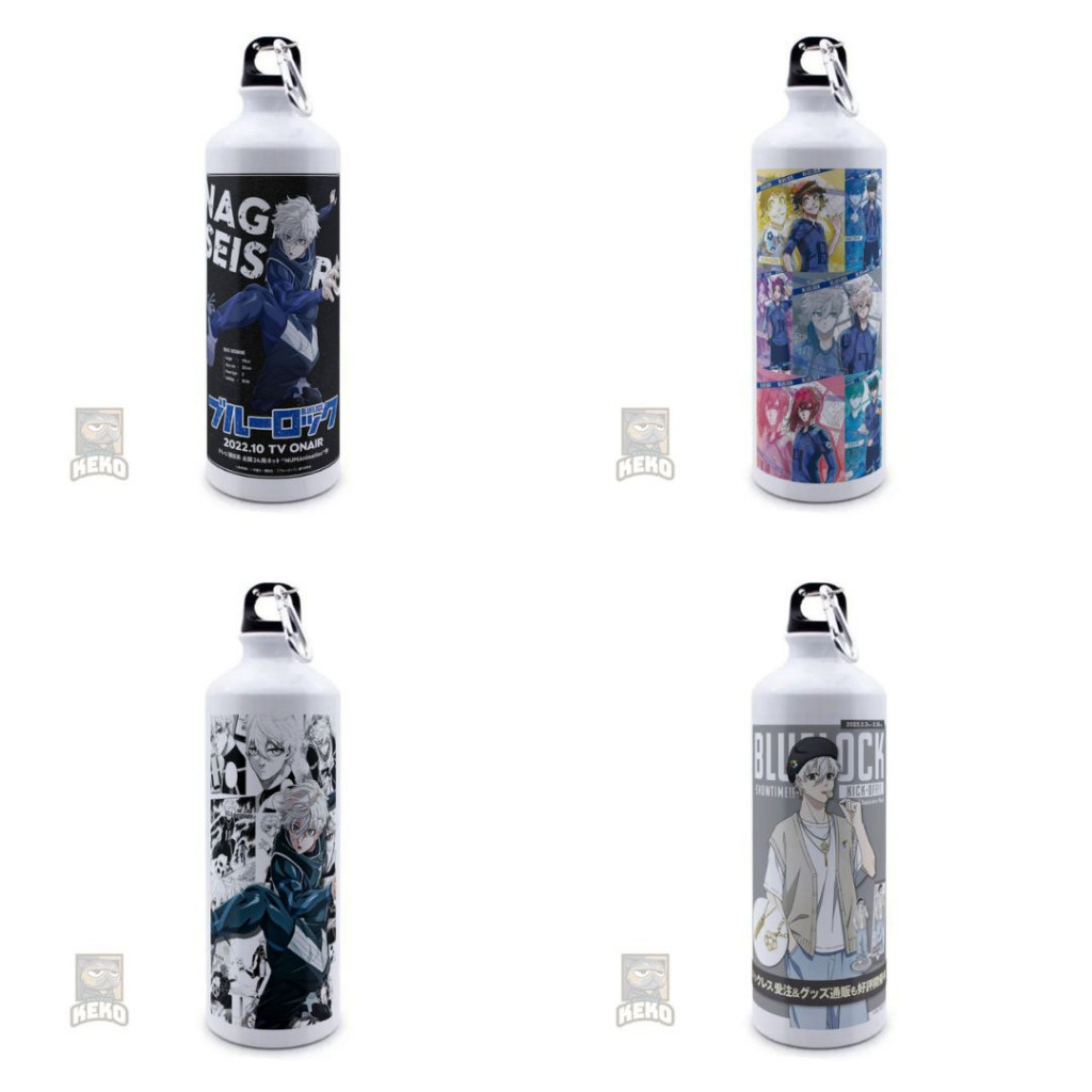Psc01 อะนิเมะมังงะสีฟ้าล็อคขวดกีฬา | Shopee Thailand