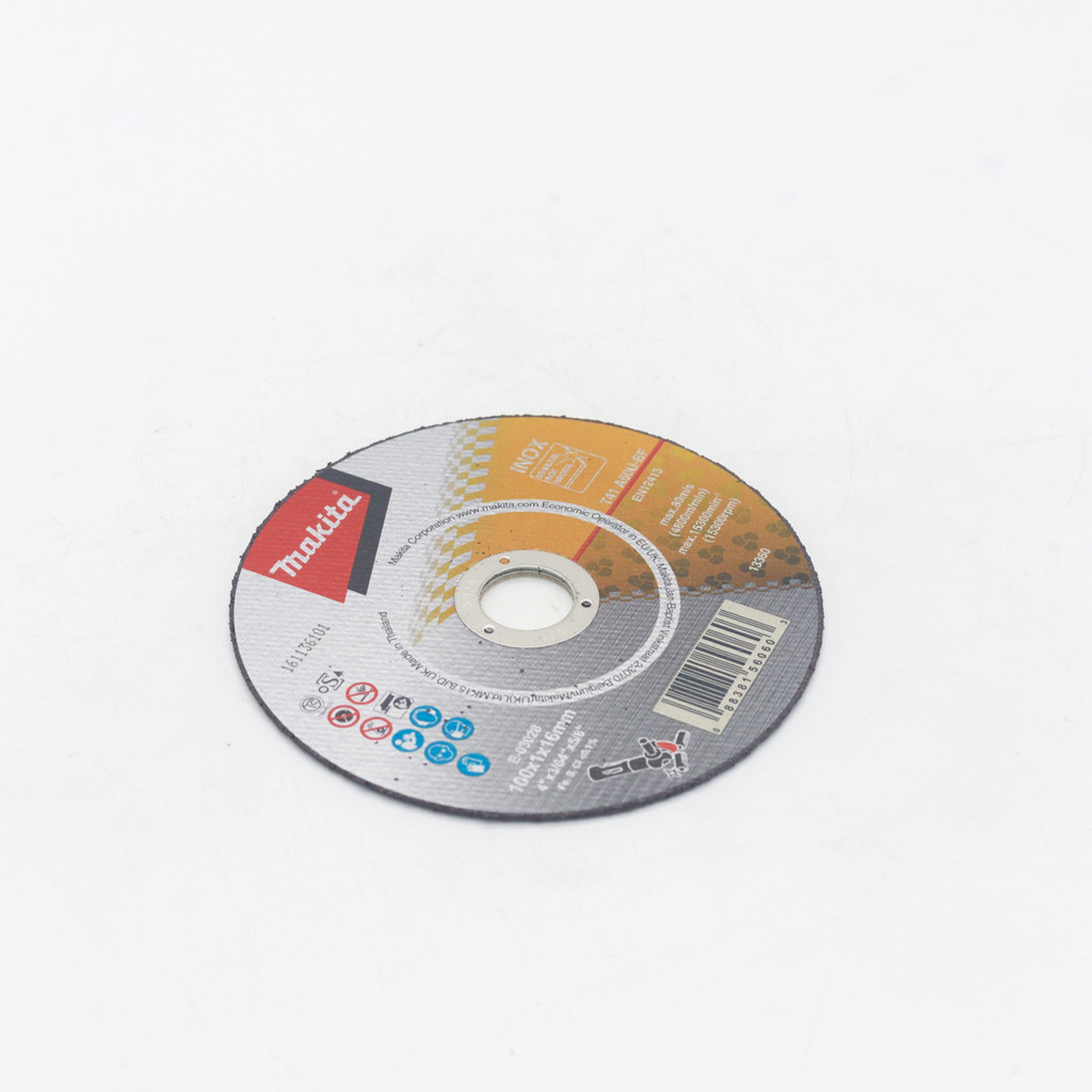 ( 1 แผ่น) แผ่นตัด MAKITA แท้ 4x1 นิ้ว E-03028 แผ่นตัดเหล็ก ตัดสแตนเลส ...