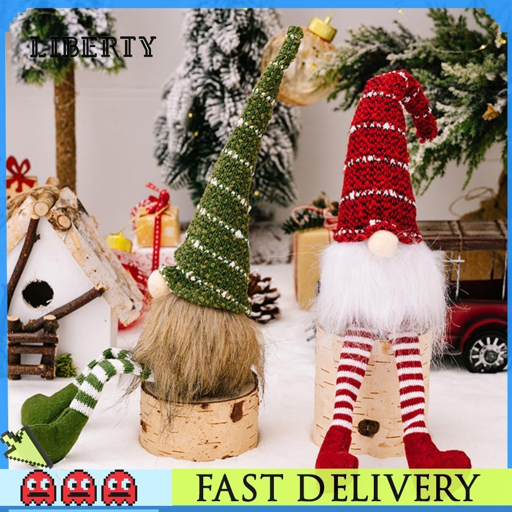 คริสต ์ มาส Dwarf Decor Mini Dwarf รูปปั ้ น Faceless Dwarf ของเล ่ นข ...