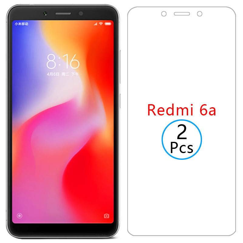 กระจกนิรภัยสําหรับ xiaomi redmi 6a กระจกนิรภัยป้องกันหน้าจอบน redmi6a 6 ...