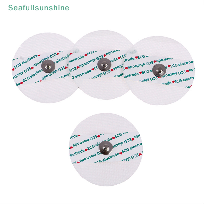 Seaf> 10 ชิ้น ECG EKG Electrode Patch อุปกรณ์ ECG แบบใช้แล้วทิ้ง Non ...