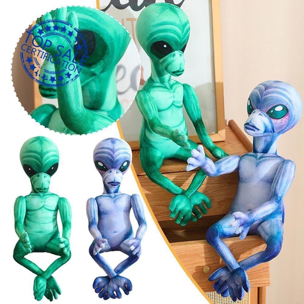 3d Crazy Alien ตุ๊กตา 60 ซม. หมอนนอนการ์ตูนของขวัญ Alien ของเล่นตุ๊กตา ...