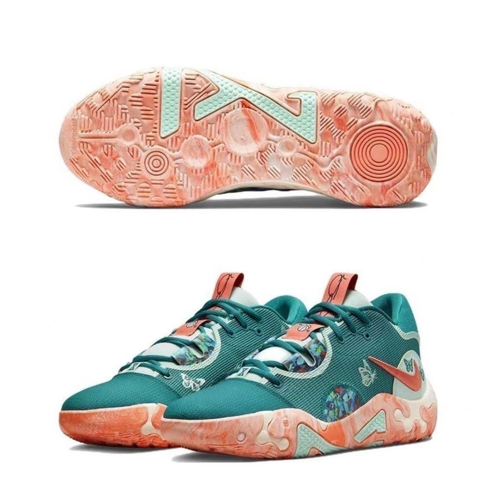 爆款 PG6 All-Star Paul George รุ่นที่ 6 วันวาเลนไทน์สีขาวและสีดําผู้ชาย ...