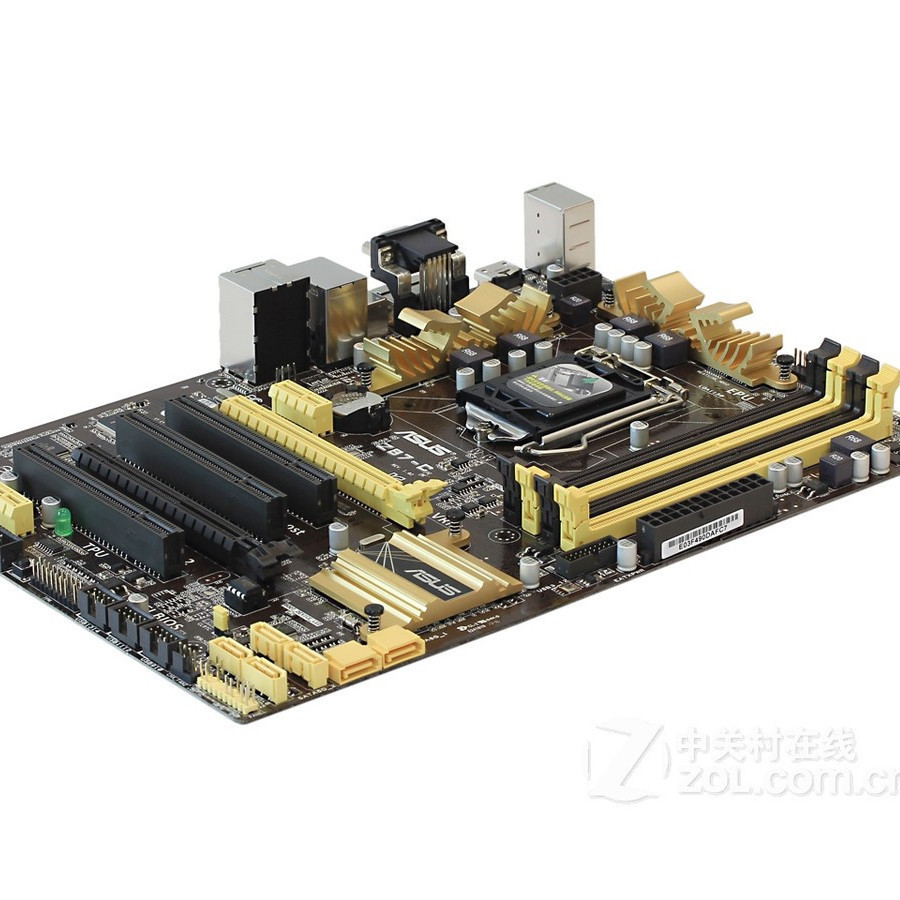 คอมพิวเตอร์เดสก์ท็อป Asus Z87-K 1150พินเมนบอร์ดรุ่นที่4รองรับการโอเวอร์ ...
