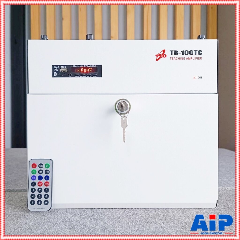 TRIO TR-100TC แอมป์ ติดห้องเรียน 60W ครื่องขยายเสียงสำหรับห้องเรียน 60 W TR 1000TC เพาเวอร์ ...