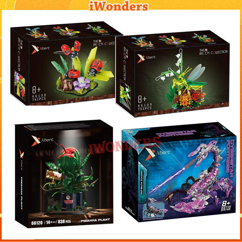 ซีรีส์สร้างสรรค์: โมเดล Bee, Ladybug, Scorpion & Venus Flytrap - STEM ...