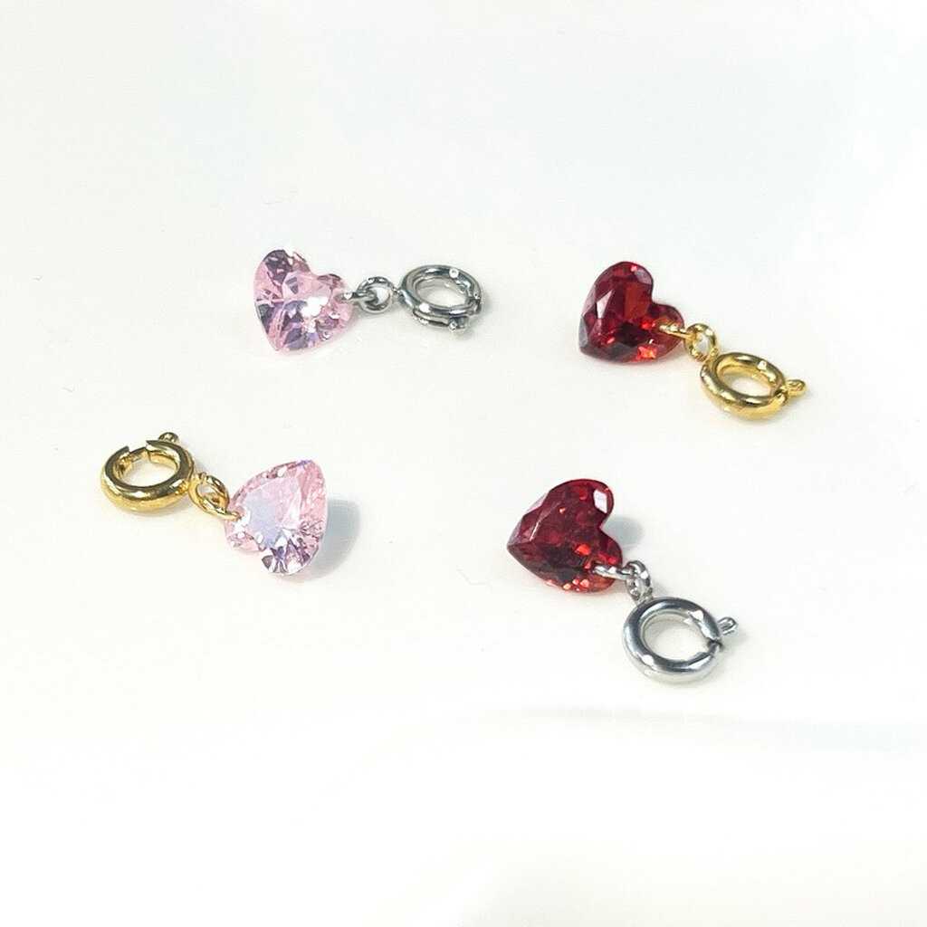 lilith - Heart crystal clip-on จี้หัวใจ | Shopee Thailand