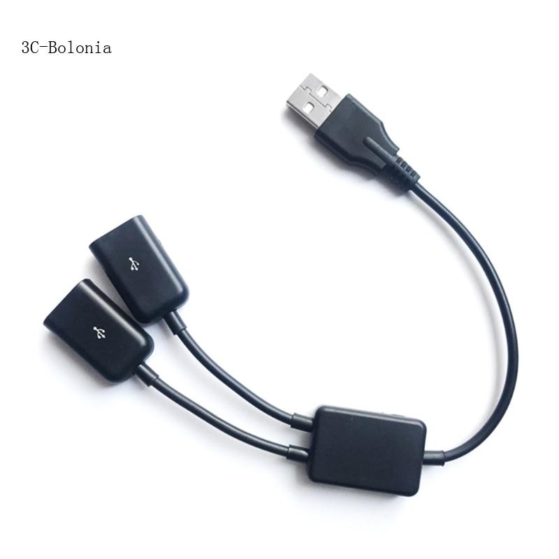 PC Usb Splitter Y Cable 1 ชาย 2 หญิง USB Expander Hub Multi USB Port ...