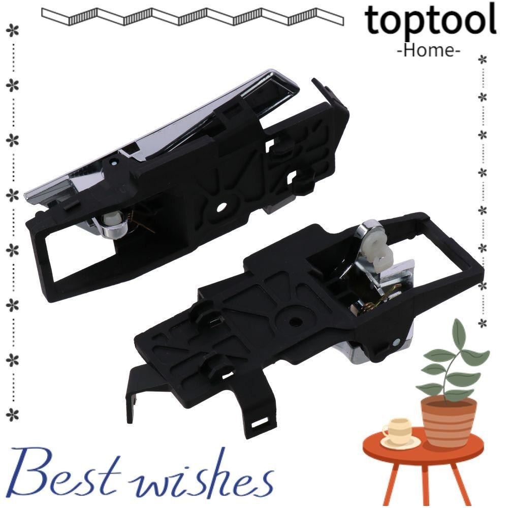 Toptool มือจับประตู พลาสติก ABS ภายใน โลหะ สีดํา ทนทาน 2.36*5.9 นิ้ว 96462709 สําหรับ Chevrolet ...