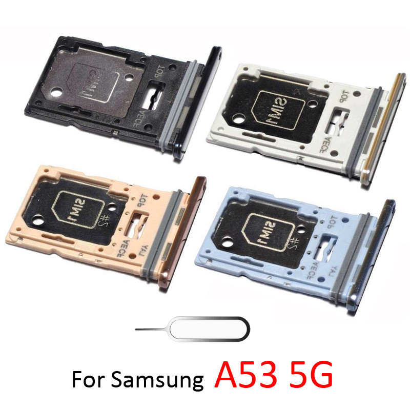 ถาดใส่ซิมการ์ด SD สําหรับ Samsung Galaxy A53 5G A536 A536B A536U A536E ...