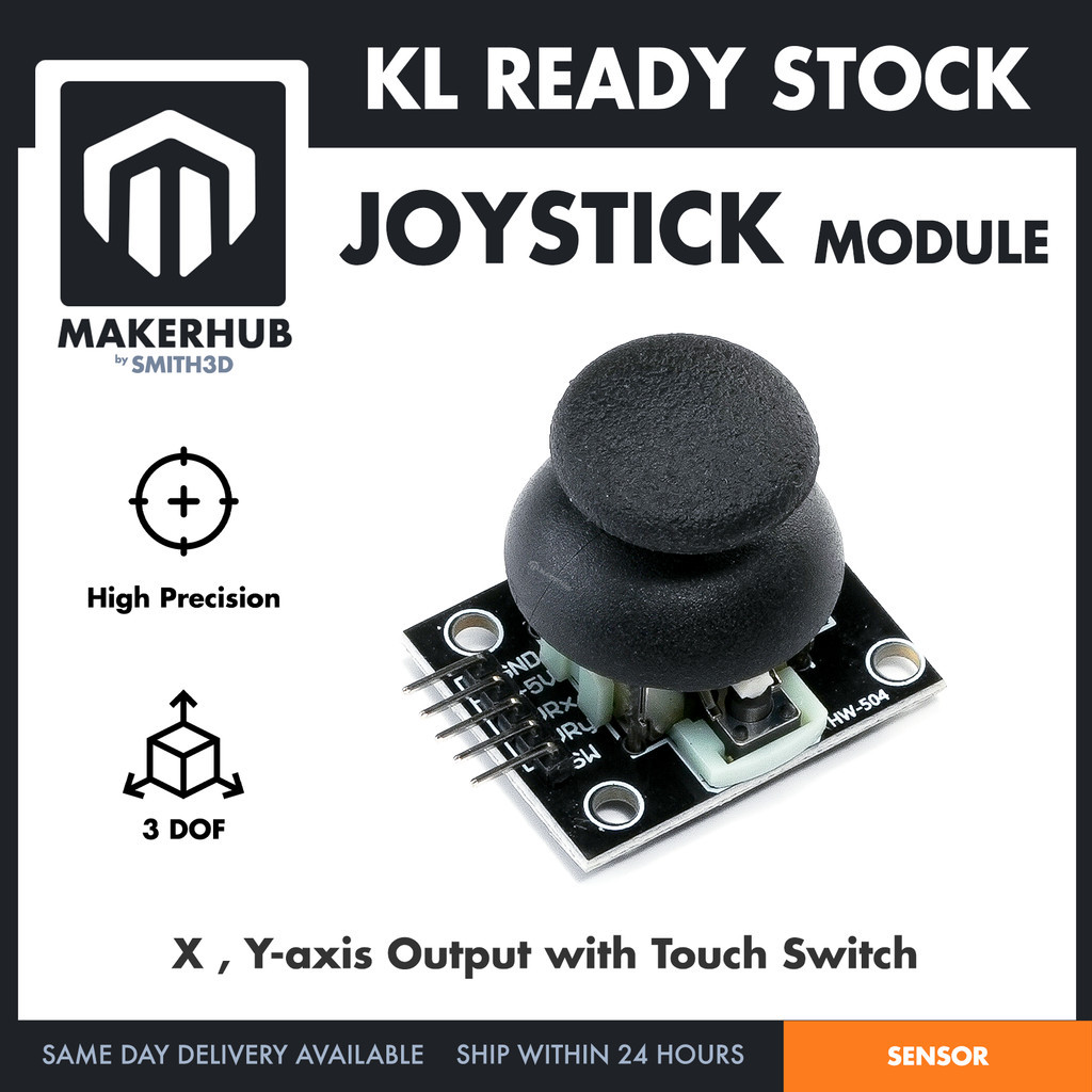 จอยสติ๊กโมดูล XYZ แกน 5 พิน คอนโทรลเลอร์ Joy Stick แบบอะนาล็อกสําหรับ ... จอยสติ๊กโมดูล XYZ แกน 5 พิน คอนโทรลเลอร์ Joy Stick แบบอะนาล็อกสําหรับ ...