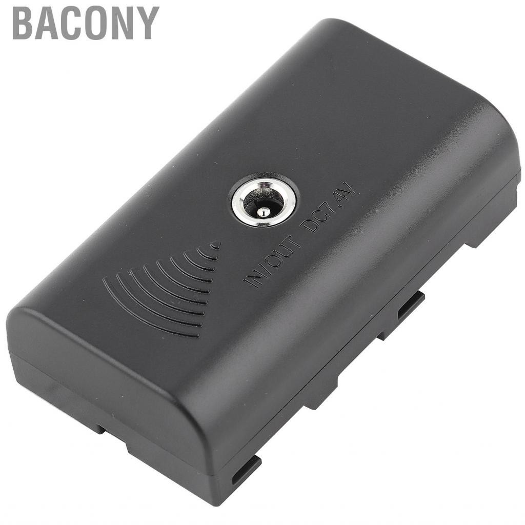 Bacony อะแดปเตอร์เปลี่ยนแบตเตอรี่หุ่นไฟ AC สำหรับ NP-F550 F570 F750 ...