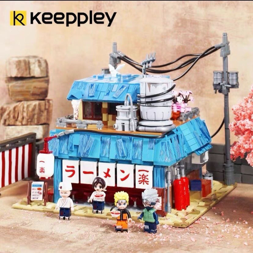 Keeppley Naruto Shippuden Yile Ramen Shop Building Blocks Assembly ...