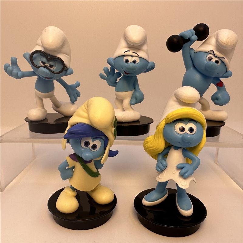 ของแท ้ Bulk Goods Smurf Smurf Smurf Sister Smurfy Smurfy Smurfy ตุ ๊ ก ...