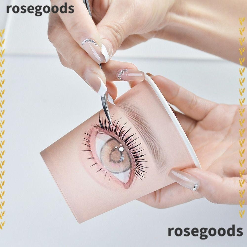 Rosegoods1 20PCS Grafting Lashes การฝึกอบรม Cups, Beginners ทิ ้ งถ ้ ...