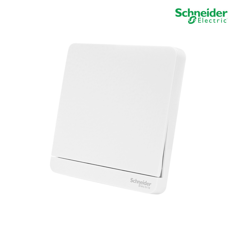 Schneider สวิตช์ไฟทางเดียว 1 ช่อง One Way Switch 16AX, 250V สีขาว รุ่น ...