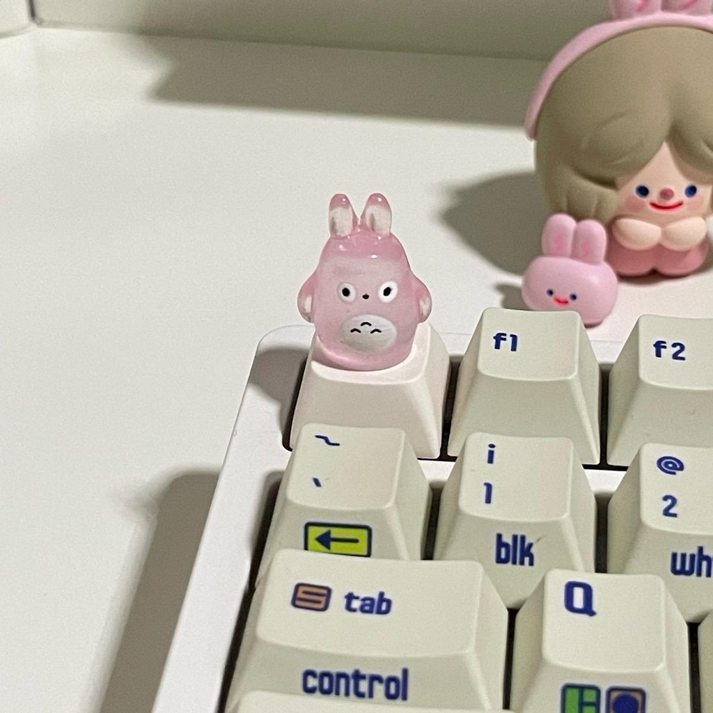 [keycaps] คีย์แคป Totoro พุดดิ้งSanrio สำหรับ Mechanical Keyboard ...