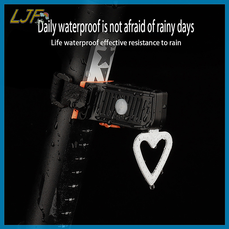 Ljf จักรยานด้านหลัง Photon Drop ไฟเตือนกันน้ํา LED จักรยานไฟท้าย MTB ...