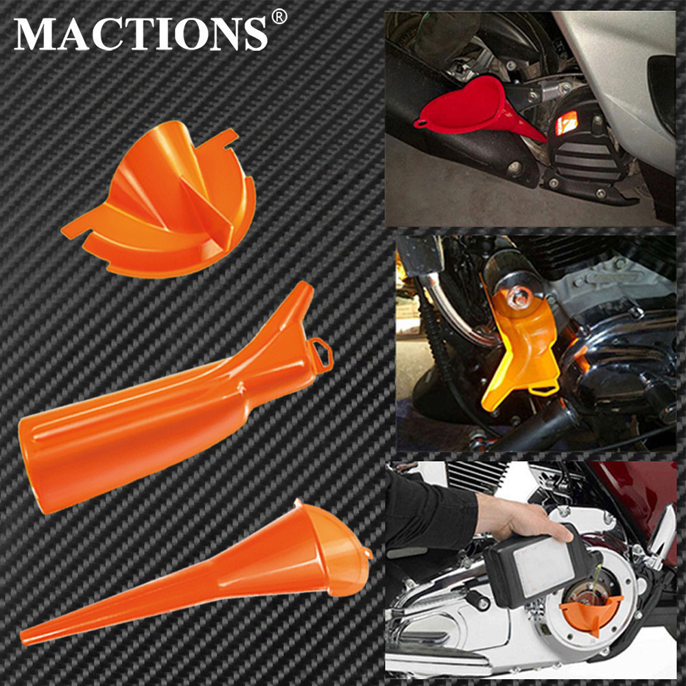YJ Motorcycle Fill Primary Case Oil Fill Oil Funnel Derby Fill Cover ...