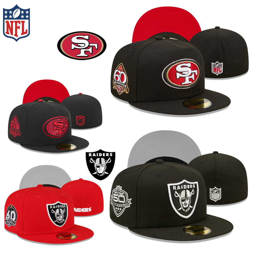 ล่าสุด NFL Las Vegas Raiders Snapback Hip Hop หมวก San Francisco 49ers ...