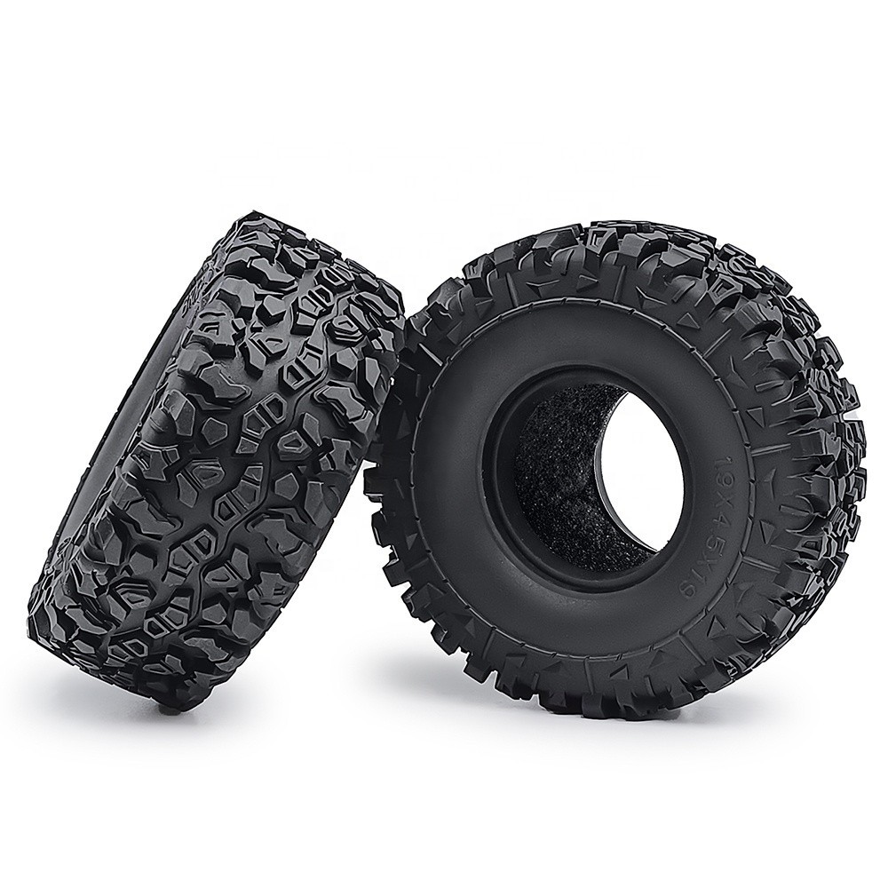 ทนทาน 2.2 นิ้วยาง Tyre พร้อมโฟมแทรกสําหรับ 1/10 RC Crawler รถ SCX10 ...