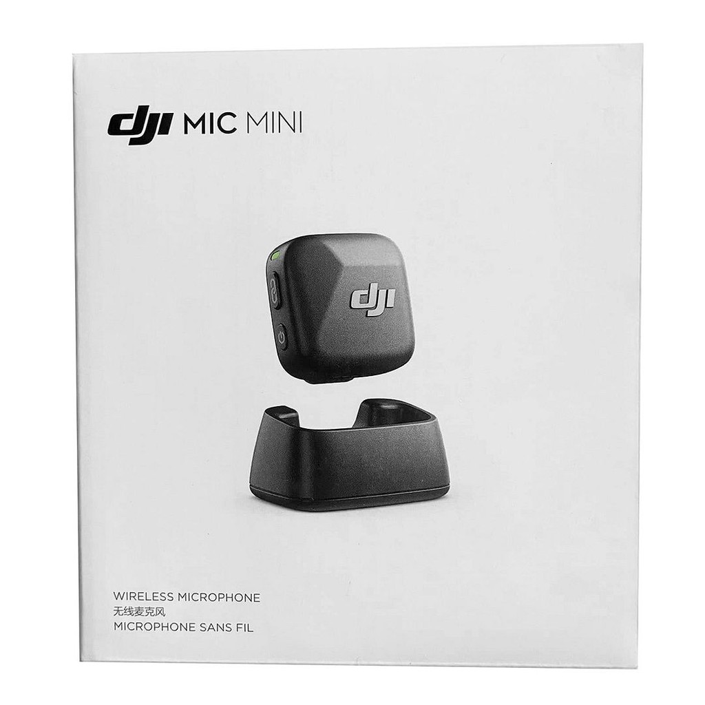 DJI Mic Mini Transmitter (Infinity Black) Clip-On Transmitter with ...