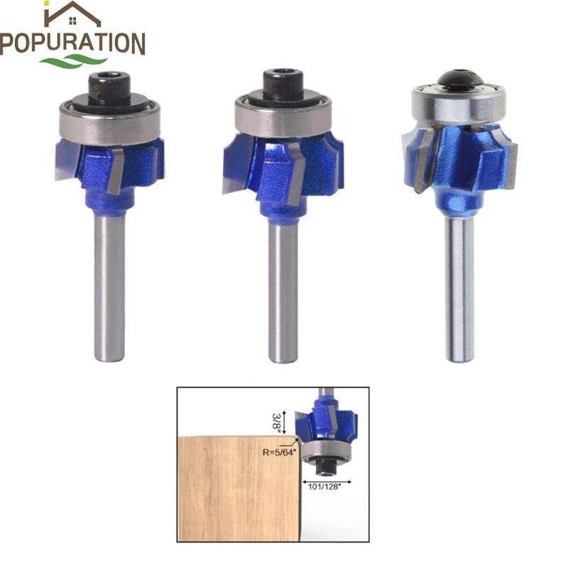 เครื่องตัดมิลลิ่ง POP Shank Router Edge Trimmer งานไม้สี่ฟัน Trimming ...