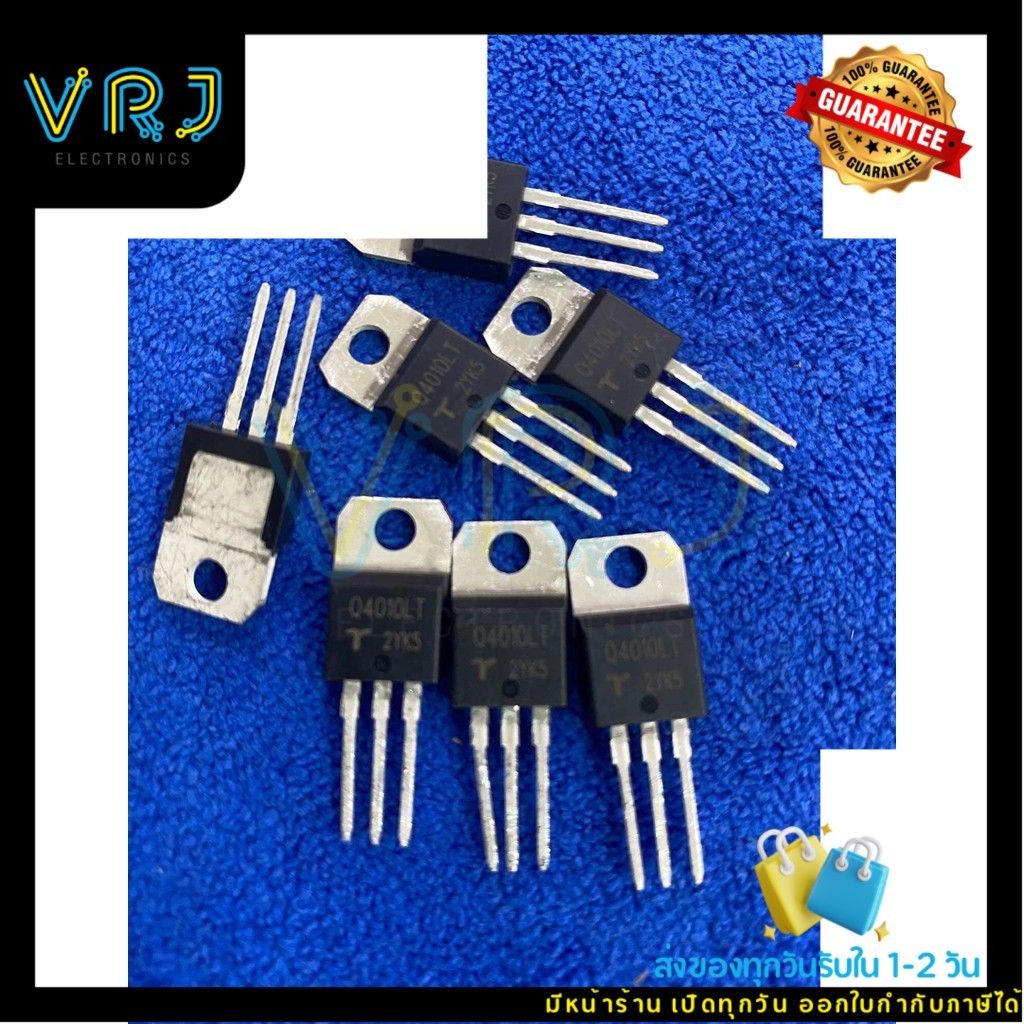 Q4010LT แท้Triacs-10A400V -TO220มีพร้อมส่งในไทย | Shopee Thailand