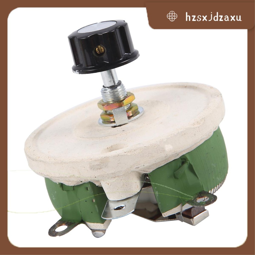 hzsxjdzaxu100 Watt 100 Ohm Ceramic Disk Rheostat Variable Resistor ...