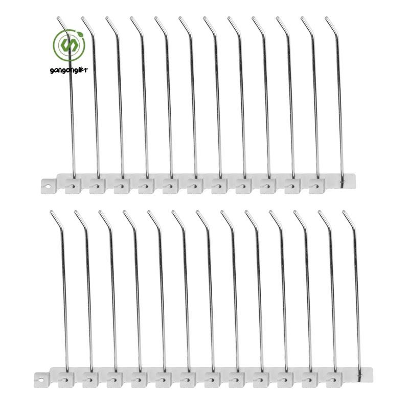 [gangong1kr]25 X Single Hook Pin Shop Display Fitting Hanger 200mm ...