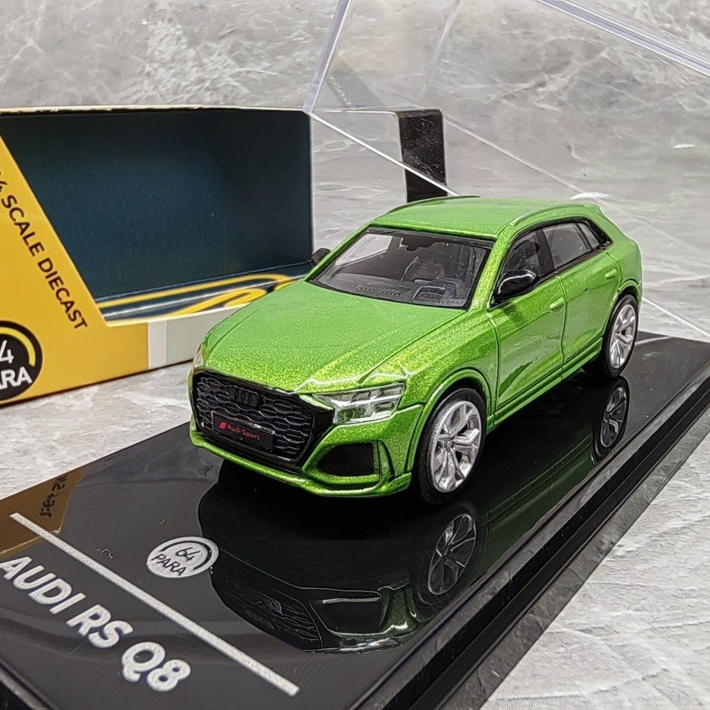 Para64 1/64 Audi RS Q8 รถหรูหรารถตกแต่งกล่องสีส่วนบุคคลสารพัน Out of พิมพ์รถรุ่น | Shopee Thailand
