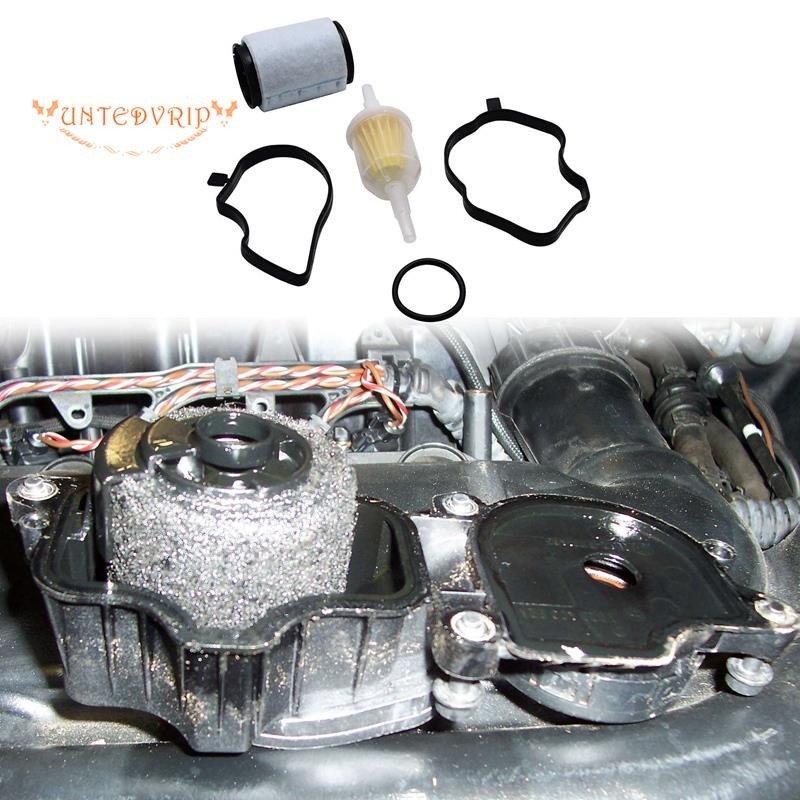 『untedvrip』ชุดกรองน้ํามันห้องข้อเหวี่ยงเครื่องยนต์ 5 ชิ้น สําหรับ BMW ...