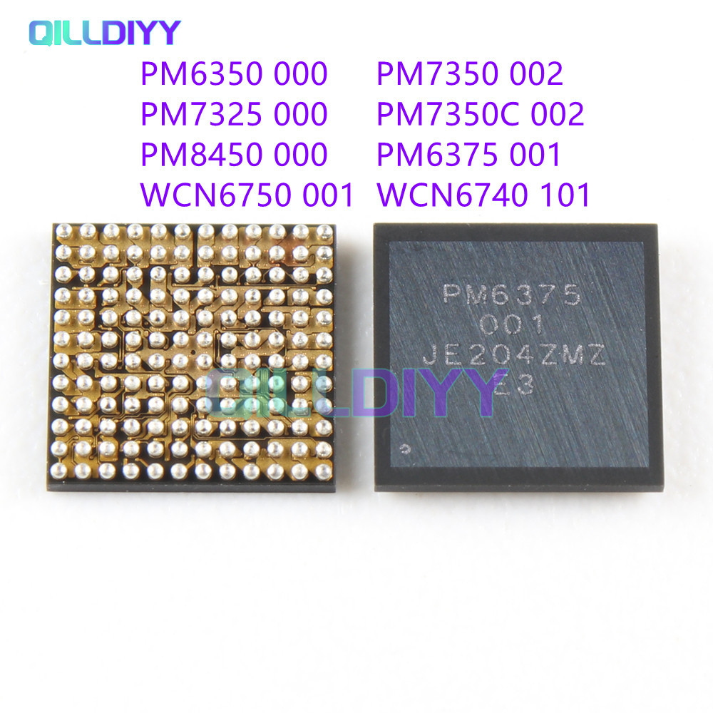 1pcs WCN6740 101 WCN6750 001 PM6350 000 002 PM7350C 002 PM7325 000 PM8450 000 PM6375 001 PMR735A ...