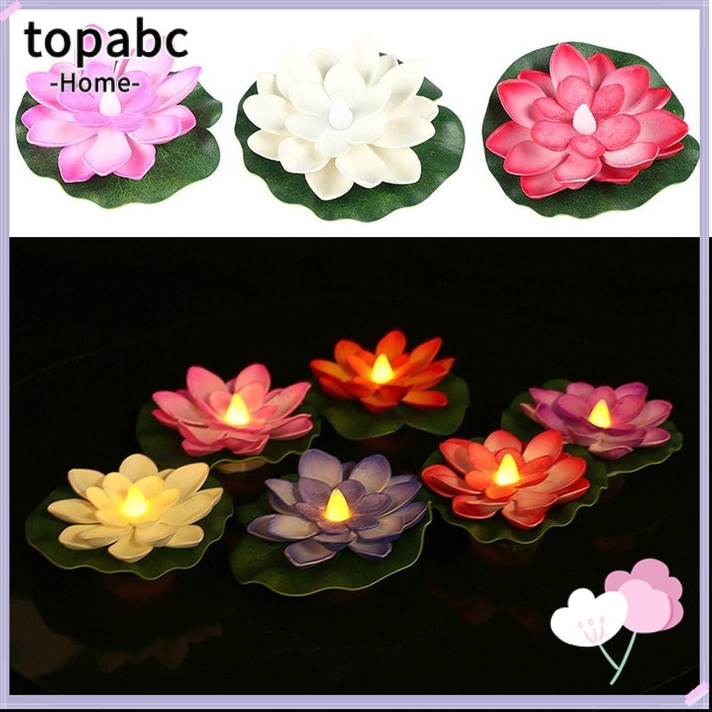 Top 6 ชิ ้ นลอย Lotus Night Light, 10 ซม.กันน ้ ํา Artifical Lotus Lamp ...