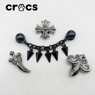 jibbitz crocs Metal punk Chain jibbitz set jibbitz crocs เกาหลี crocs ...