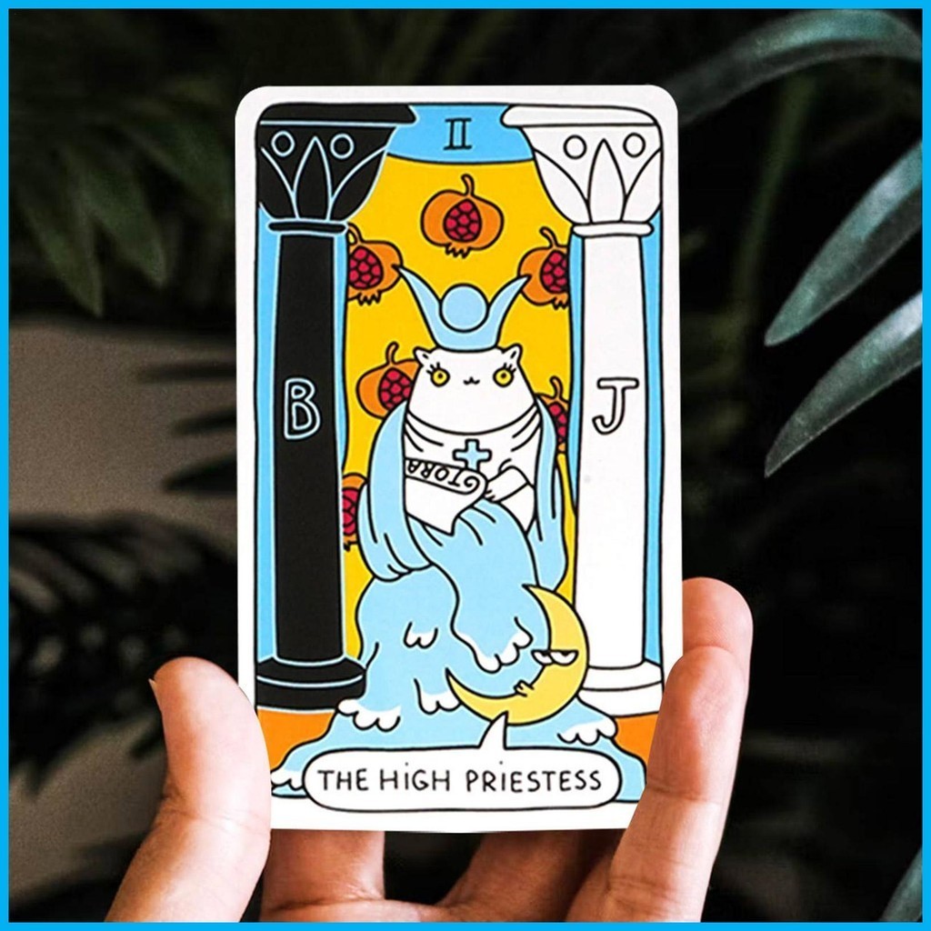 Tarot Deck Fortune Telling การ์ดเกม Paws Tarot มาตรฐาน Tarot ดาดฟ้า ...