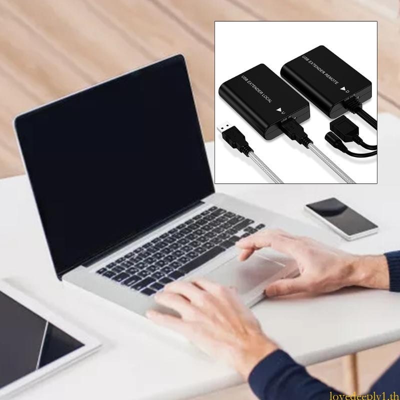 Love Usb Extender RJ45 พร ้ อมแหล ่ งจ ่ ายไฟ Active Usb Extension ...