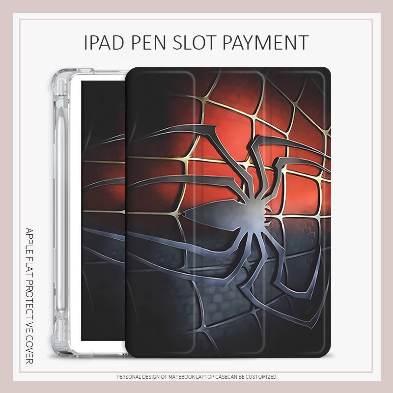 เคส Spider-Man iPad air4/5/6 10.2 gen7/8/9 mini4/5/6 เคส iPad gen10 ...