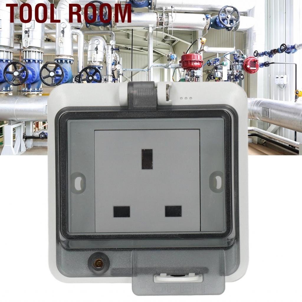 Tool Room IP66 UK Standard Socket Flameproof ทนต่อแรงกระแทกไฟฟ้า 250V ...