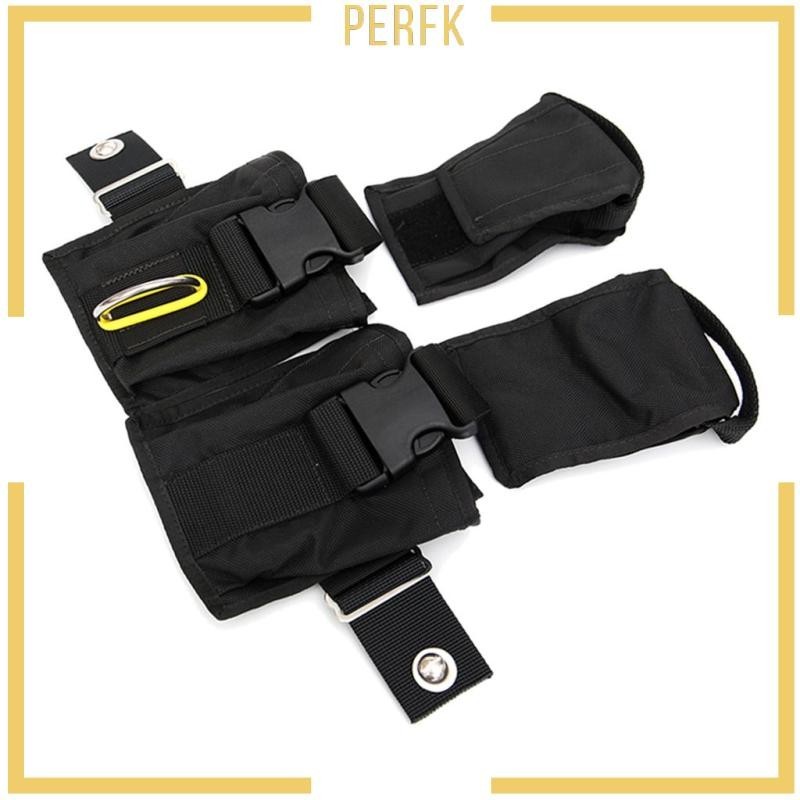 [Perfk] กระเป๋าน้ําหนัก 8 ปอนด์ กระเป๋าฟิลเลอร์ดําน้ําดูปะการัง BCD หัวเข็มขัดเกียร์ขนาดกะทัดรัด ...