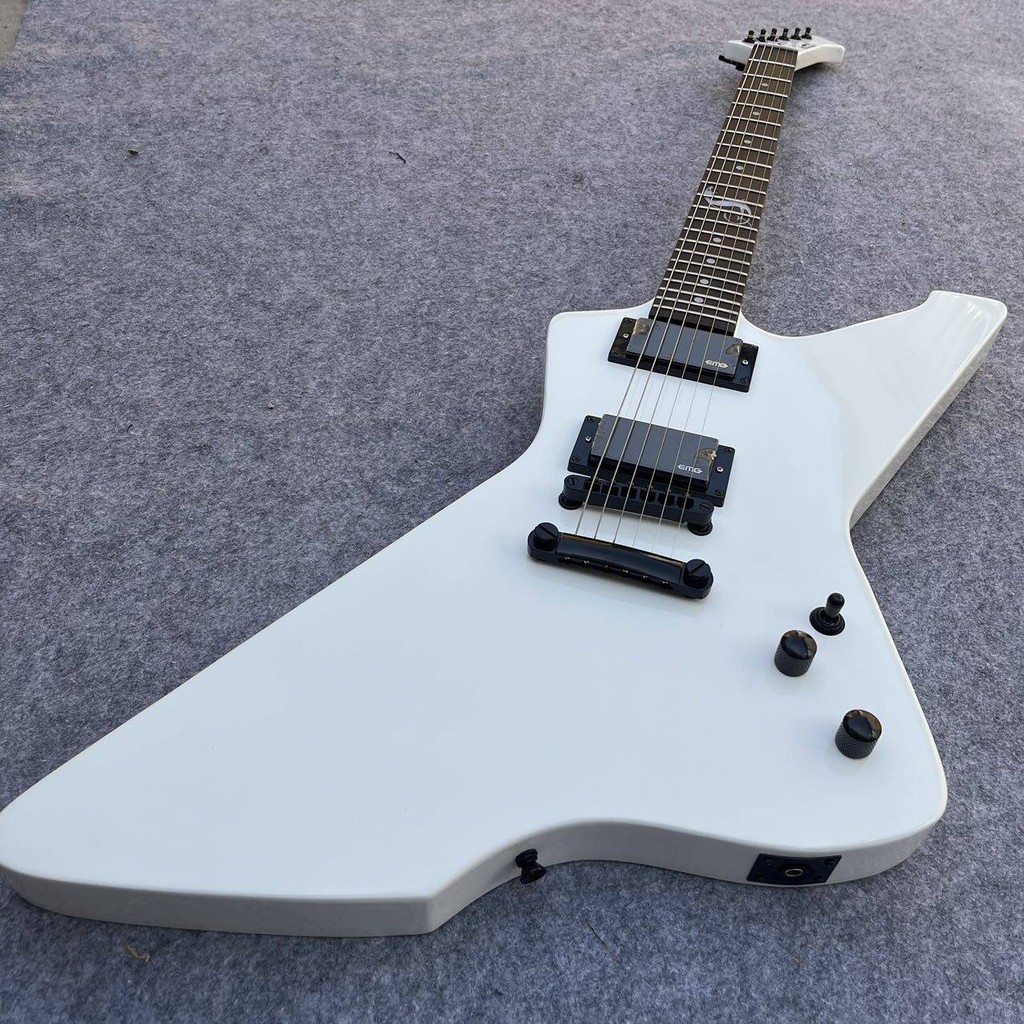 Esp LTD Explorer กีตาร์ไฟฟ้า EMG รถกระบะกีตาร์มืออาชีพสีขาว | Shopee ...