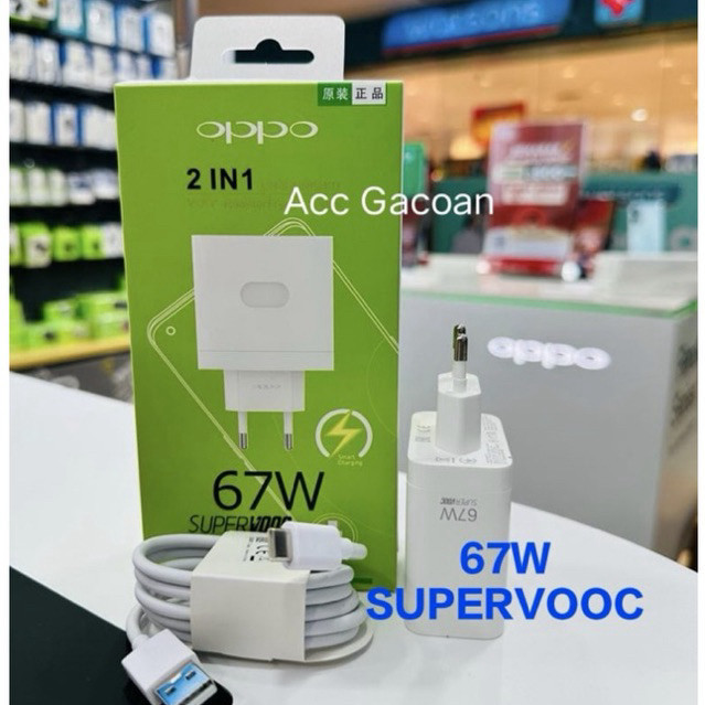 เครื่องชาร์จ OPPO SUPERVOOC ของแท้ 67W A78 A98 RENO 7 8T 9 10 11 5G ...
